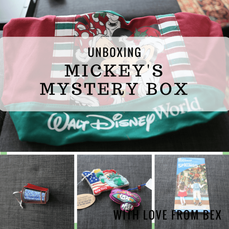 Subscription Unboxing: Mickey's Mystery Box - With Love From Bex